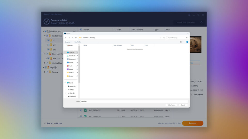 iBeesoft Data Recovery - A Likable Clone With Limited Features